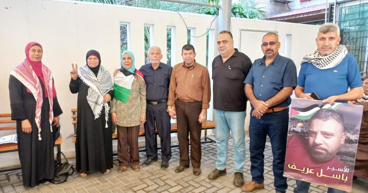 التجمع الفلسطيني للوطن والشتات يشارك في وقفة إسناد وتضامن مع الأسرى